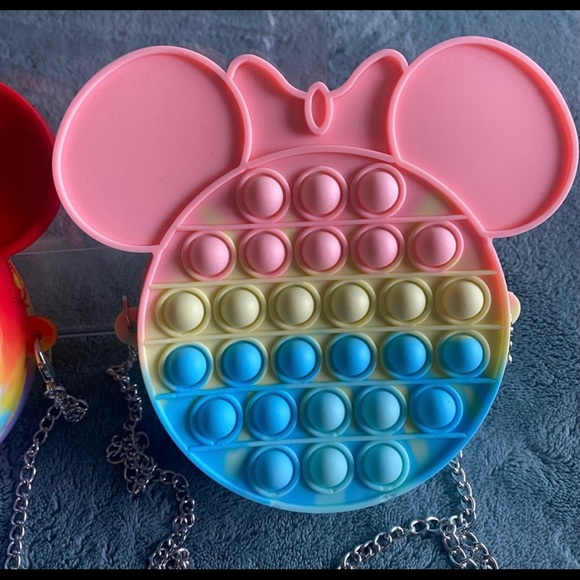 Toys | Minnie Mouse Inspired Fidget Bubble Pop Crossbody Purse | Poshmark